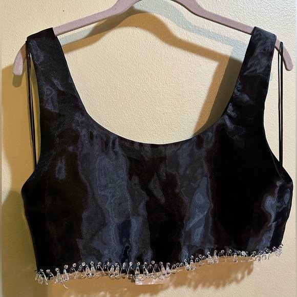 Zara | Tops | Zara Jeweled Top | Poshmark